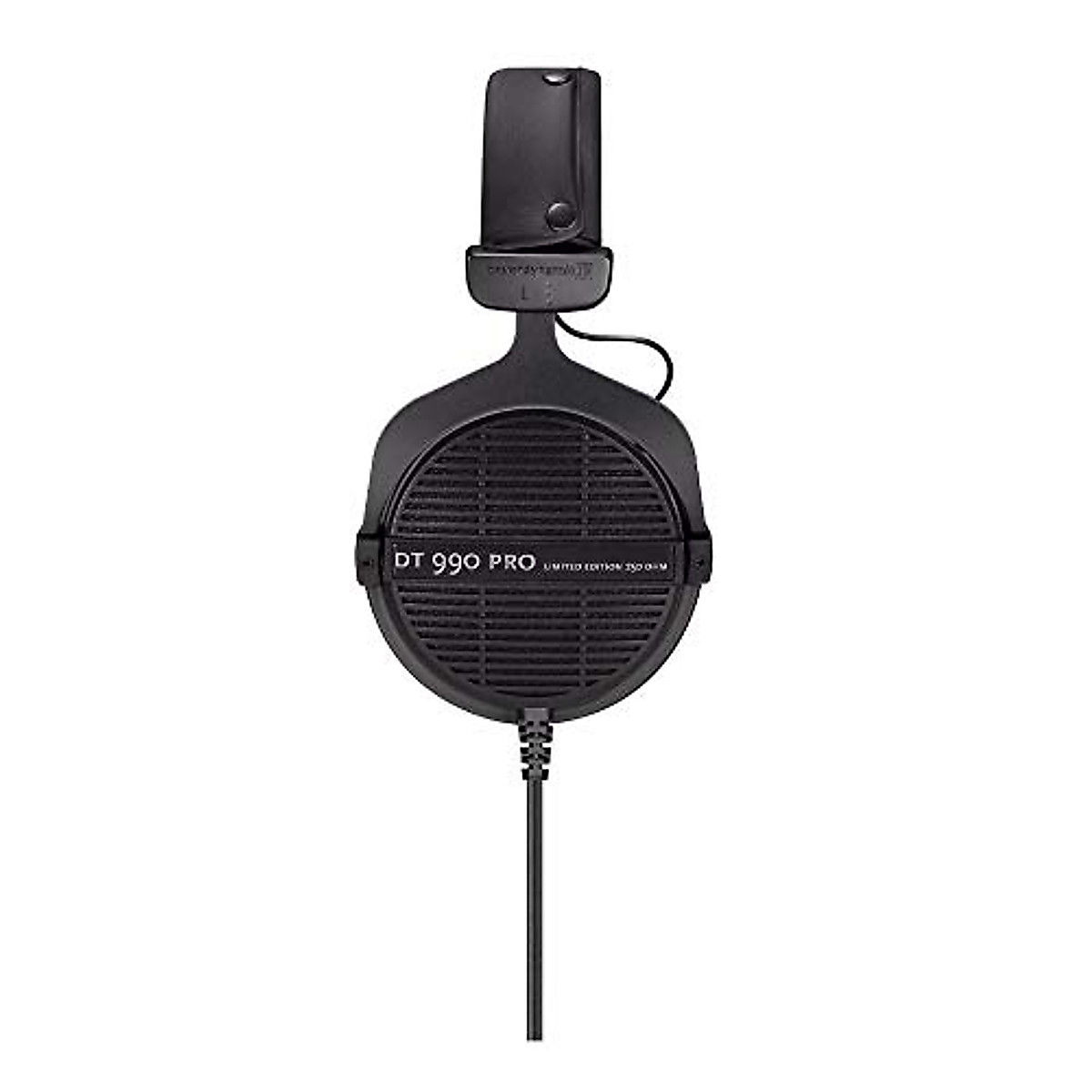 beyerdynamic DT 990 PRO Studio Headphones (Ninja Black, Limited Edition) Bundle with Hard Shell Headphone Case (2 Items)