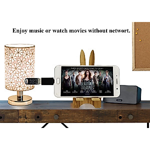 AAOTOKK OTG Micro to USB Adapter, Aluminum Alloy Micro USB Male to USB 2.0 A Female OTG (On The Go) Adapter for Android Smartphone Tablets More USB and Micro Devices (2 Pack-Black)