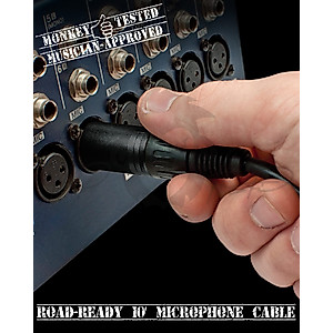 Mackie Mix12FX 12-Channel Compact Effects Mixer Bundle with 2x Mophead 10-Foot TRS Cable, 2x 10-Foot XLR Cable, 3-Foot 1/4" to 3.5mm TS Cable, 1/4" to 3.5mm Adapter, 4x Cable Ties, Microfiber Cloth