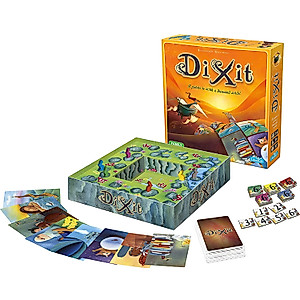 Dixit Board Game - The Award-Winning Game of Imagination and Creativity! Fun Family Storytelling Game for Kids & Adults, Ages 8+, 3-6 Players, 30 Minute Playtime, Made by Libellud