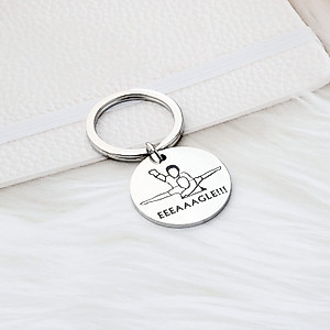 FAADBUK JD and Turk Gift Scrubs TV Show Inspired Gift Scrubs Eagle Gift Scrubs Keychain (Scrubs Eagle)