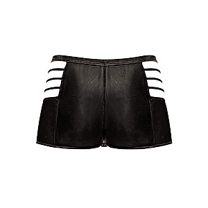 Male Power Matte Cage Short 121-261 Black