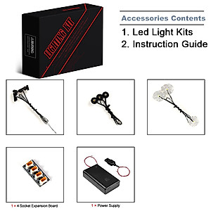 BrickBling LED Light Compatible with Lego Peter Pan & Wendy's Flight Over London, Creative Lighting Kit Compatible with Lego 43232 (Lights Only, No Model)