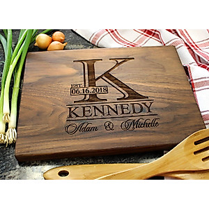 Personalized Cutting Boards, Wooden Custom Engraved Chopping Board for Wedding Gift, Bridal Shower, Engagement Gifts, Anniversary Gift, Housewarming Gift, Gift for friends