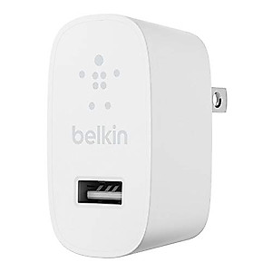 Belkin USB Charger 12W (USB Wall Charger for iPhone, iPad, AirPods, Samsung Galaxy, Google Pixel, More) iPhone Charger, Pixel Charger (WCA002dq)