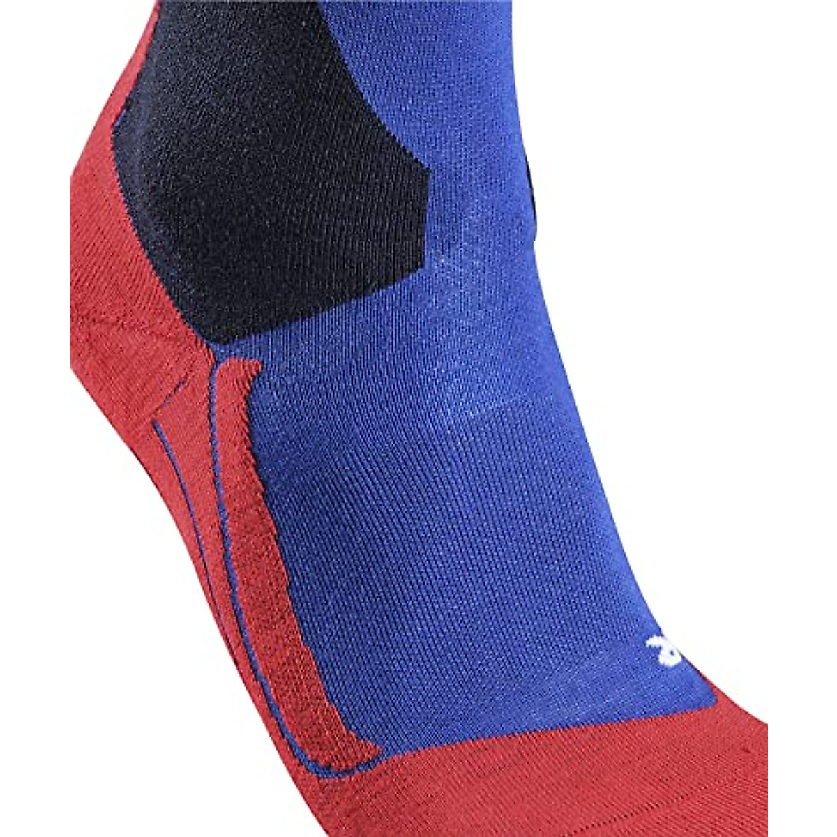FALKE Men's SK4 Ski Socks, Merino Wool, Knee High, Light Cushion, Breathable Quick Dry, Winter Athletic Sock, Blue (Olympic 6940), 10.5-11.5, 1 Pair