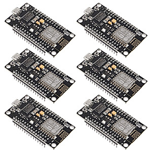 6pcs ESP8266 NodeMCU LUA CH340 ESP-12E WiFi Internet Development Board 4M Flash Serial Wireless Module for Arduino IDE/Micropython New Version