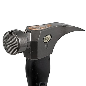 Dead On Tools - Investment Cast Wood Hammer, 18" Straight Hickory Handle, 21oz. (DO21)