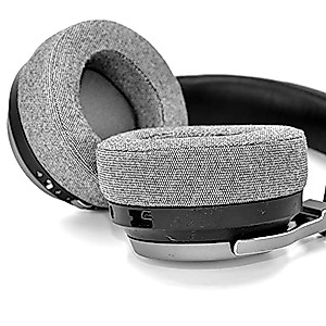 Upgrade Virtuoso XT Thicker Earpads - Replacement Ear Cushion Compatible with Corsair Virtuoso RGB Wireless SE Gaming, Softer Leather,High-Density Noise Cancelling Foam, Added Thickness Gray