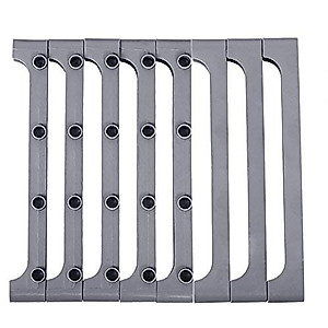 Rerii Closet Storage Organizer, Versatile Free-Standing DIY Bookshelf 5-Tier 10-Cube for Bedroom, Living Room, Office | Space-Saving Cube Storage Solution