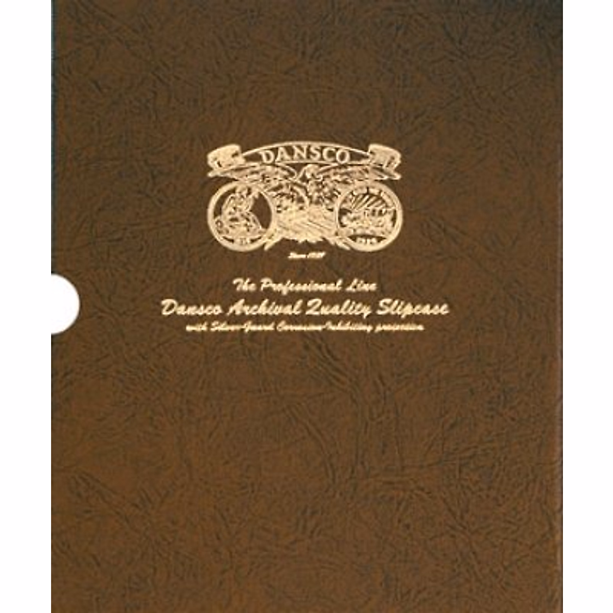7/8 inch Slipcase for Dansco Album 6122 Liberty Seated Dimes 1837-1891. Archival Quality with Silver-Guard Corrosion Inhibiting Protection.