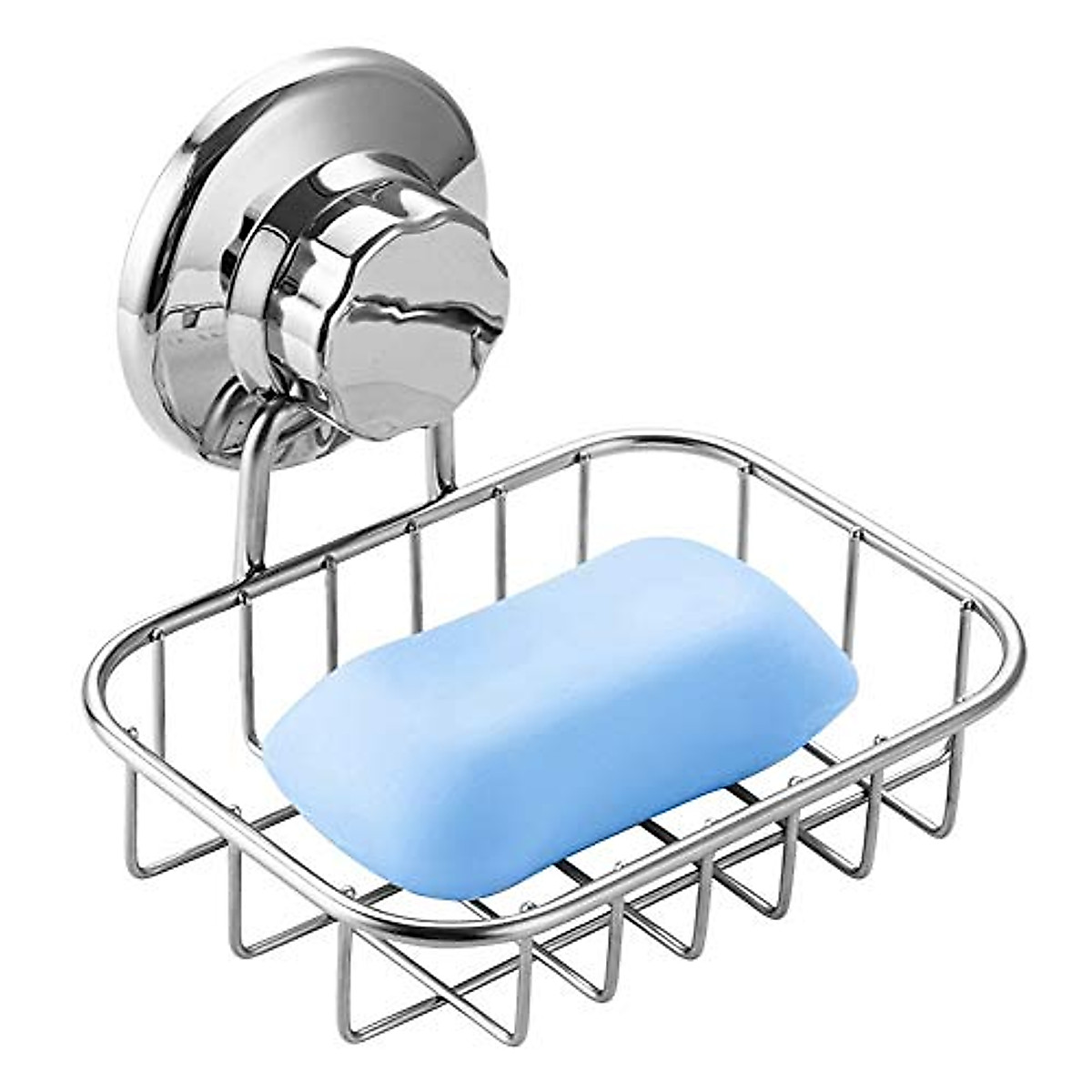 ARCCI Suction Cup Shower Caddy 3 Pack, Stainless Steel Bathroom Storage Shower Organizer Shelves, Suction Bar Soap Dish Holder & Bath Hook, Shower Shelf Basket for Inside Shower, Bathroom Organization
