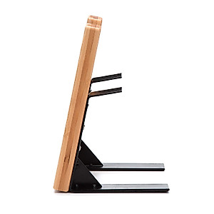 J JACKCUBE DESIGN Skateboard Storage Holder - Skateboard Display Holder, Standing Storage, Skateboard Accessories for Portable Display or Skateboard Parking lot - MK501A