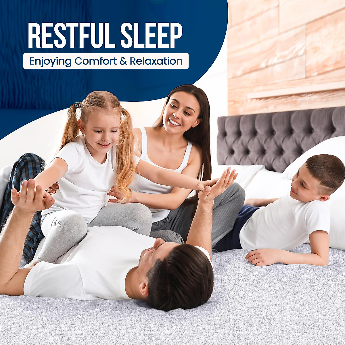 Utopia Bedding Premium Waterproof Terry Mattress Protector Twin 200 GSM, Mattress Cover, Breathable, Fitted Style with Stretchable Pockets (White)