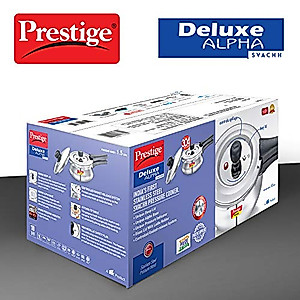 Prestige PRESSURE COOKER, 1.5 Liter, SILVER ,Stainless steel
