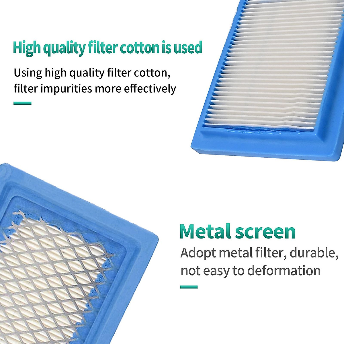 Anxingo 795259 Air Filter Cover Kit Replacement For B S Most 10000 11A000 120000 122000 124000 Engine, 491588 Air Filter Primer Base 281340 Air Filter Cover 692298 Air Filter