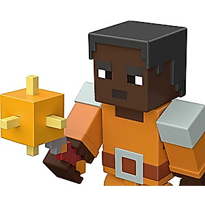 Minecraft Dungeons 3.25" Figures 2-Pk Battle Figures, Great for Playing, Trading, and Collecting, Action and Battle Toy for Boys and Girls Age 6 and Older