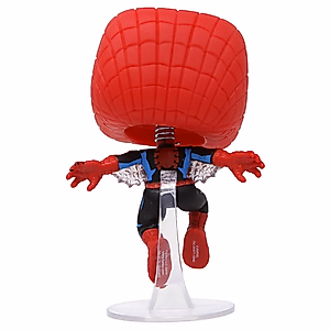 Spider-man POP Marvel: 80th - First Appearance Funko Pop! Vinyl Figure (Bundled with Compatible Pop Box Protector Case), Multicolored, 3.75 inches