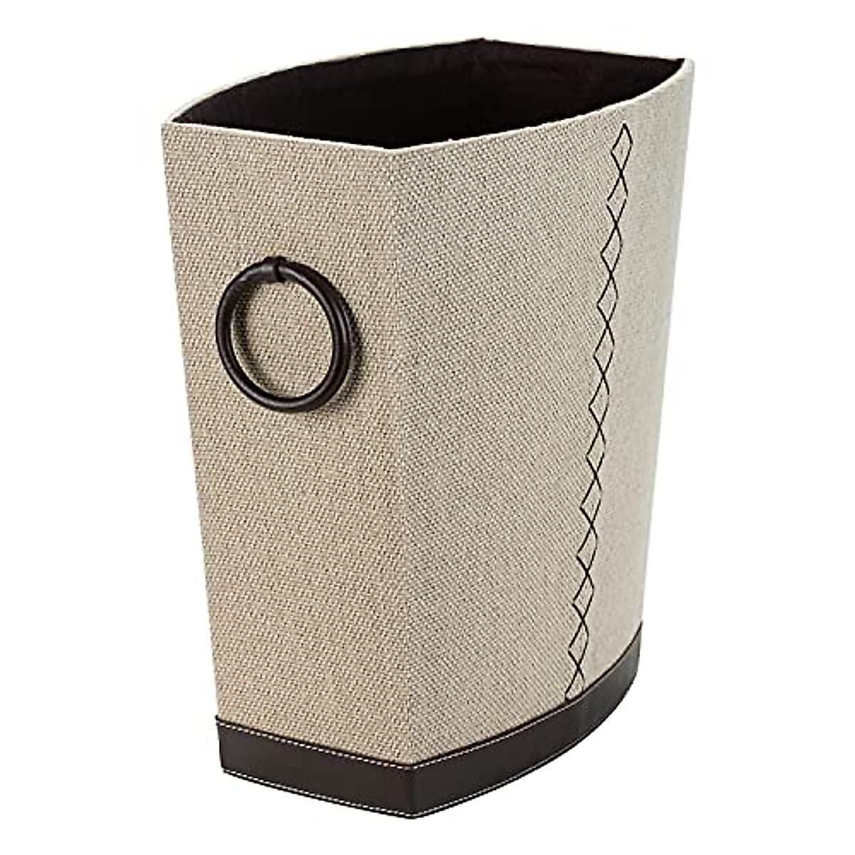 Organize It All Multi-Purpose Basket | Dimensions: 8" x 13.5" x 12" | Open Top | Great Storage | Home Organization | Handles for Easy Movement | Great for Office | Living Room | Beige