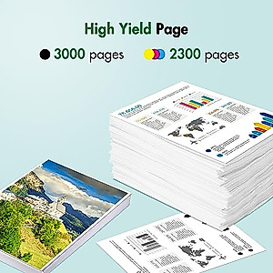 TN227 TN227BK TN-227 Toner Compatible Toner Cartridge Replacement for Brother TN227 TN223 TN223BK for HL-L3270CDW MFC-L3750CDW MFC-L3710CW MFC-L3770CDW HL-L3210CW HL-L3290CDW（4 Pack）