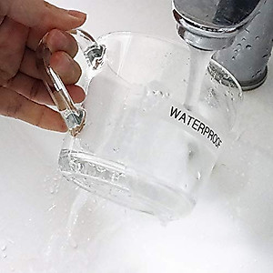 Absonic 4 Pack Tz Tape Clear 12mm Tz-131 Label Tape Compatible for Brother TZe-131 Tze 0.47 Laminated Black on Clear 1/2 Tape for Ptouch PT-D220 PT-D210 PT-H110 PT-D400 PT-D600 PT1830 Label Maker