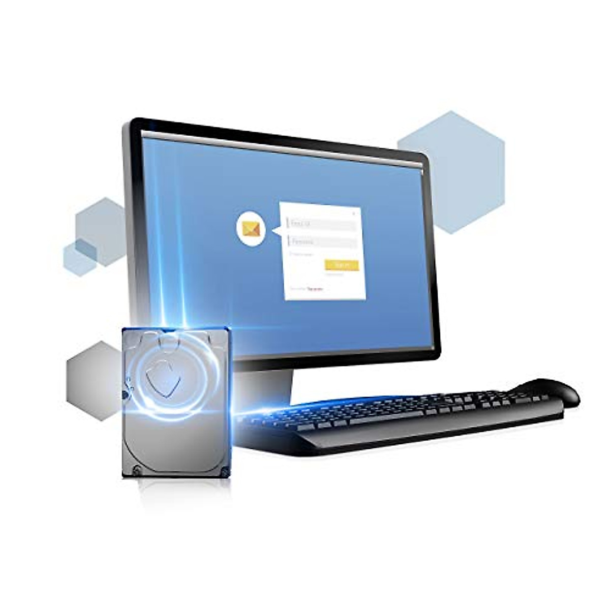 WD Blue 500GB Desktop Hard Disk Drive - 7200 RPM Class SATA 6Gb/s 32MB Cache 3.5 Inch - WD5000AZLX