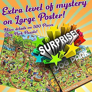 Antelope - 1000 Piece Puzzle for Adults, Dog Park Jigsaw Puzzles 1000 Pieces - 1000 Pieces High Resolution, Matte Finish, Smooth Edging, No Dust Leisure Animal Puzzle