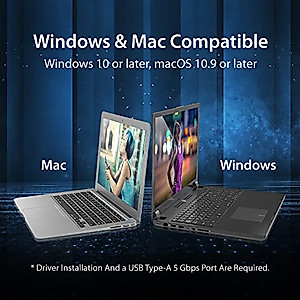 j5create USB 3.0 to 4K HDMI Display Adapter USB 3.0 Male Type-A Connector | HDMI Female Connector | 4K UHD | Resolution Up to 3840 x 2160 @ 30 Hz | Aluminum Housing (JUA354)