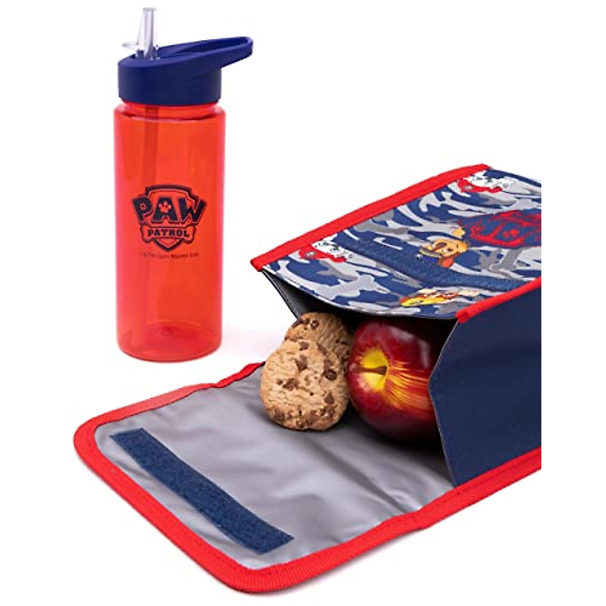 Paw Patrol Backpack Set Kids 4 Piece Camo Lunch Box Water Bottle Pencil Case