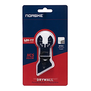 Norske Tools NOTP217 Oscillating Multi Tool Accessory Blade Universal Fit for Drywall Cutting