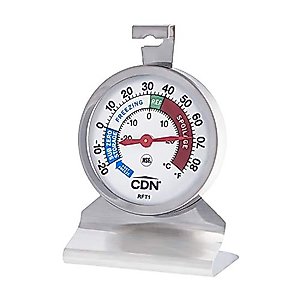 CDN RFT1 Proaccurate Heavy Duty Refrigerator Freezer Thermometer, ProAccurate Heavy Duty Refrigerator/Freezer Thermometer