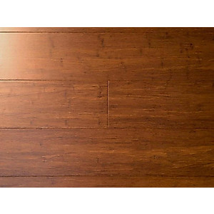 8" Sample Piece - Ambient Carbonized Wide Plank Bamboo Flooring | Test The Durability & Elegance at Home