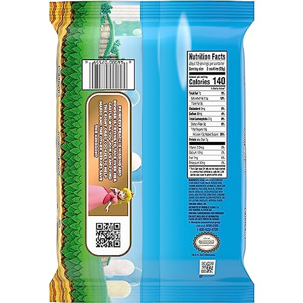 Super Mario™ OREO Chocolate Sandwich Cookies, Limited Edition, 12.2 oz