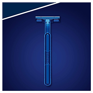 Gillette BlueII Men's Disposable Razors x 5, 2-Blades Razor, Fixed Head