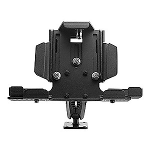 iBolt TabDock LockPro 25mm (1 inch) Bizmount- Heavy Duty Industrial Metal Locking Drill Base Mount for All 7" - 10" Tablets- for Commercial Use Trucks/Vehicles : Great for Telematics and Fleets