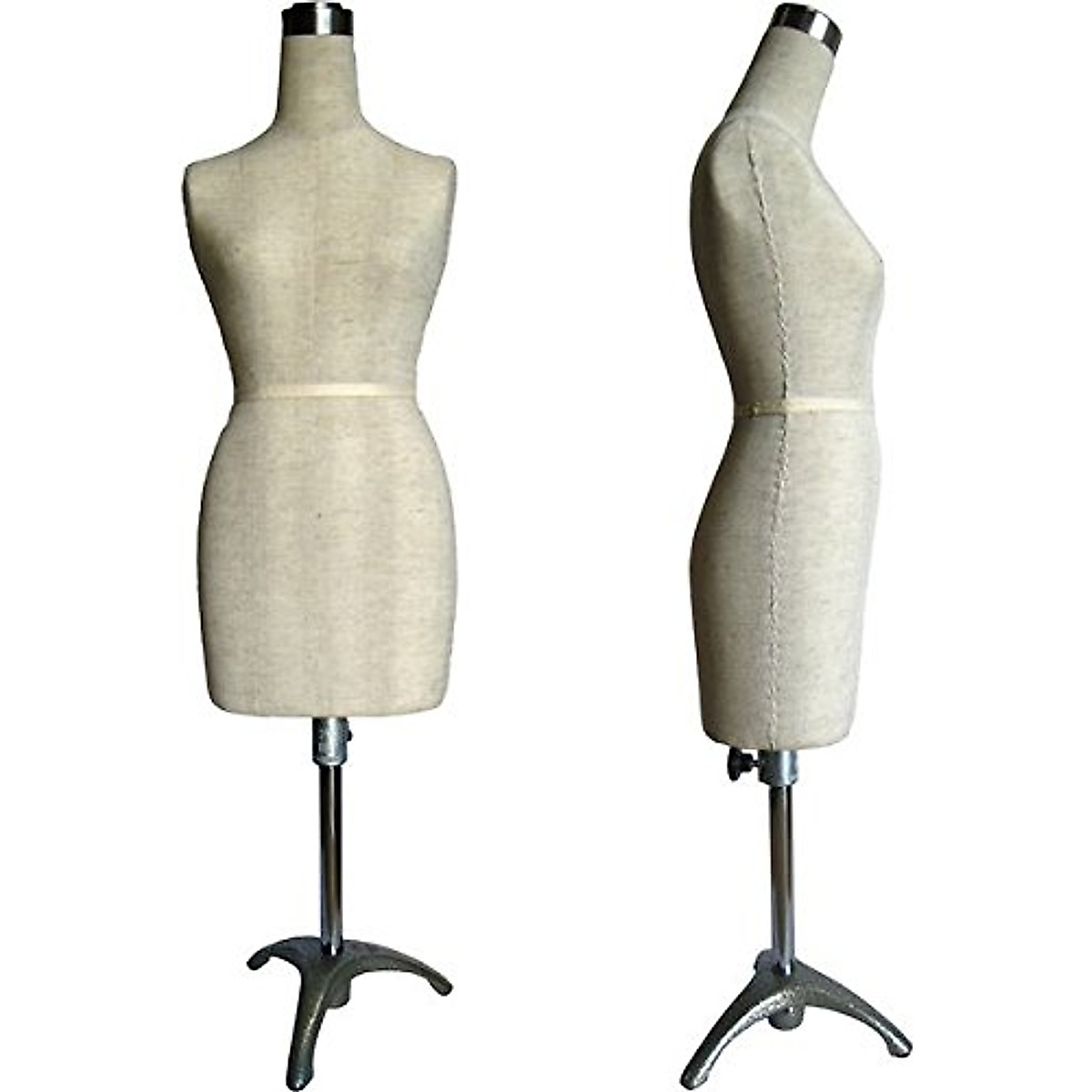 Pinnable Half Scale Professional Female Dress Form (Great for Students!)