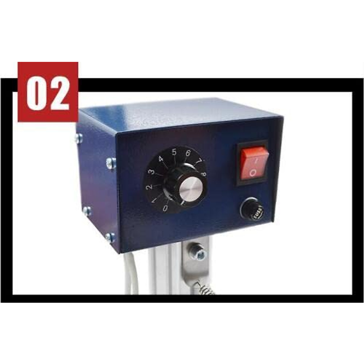 Electric Hot Knife Heavy Duty Webbing Cutter Fabric Rope Cutting Tool 150mm 220V