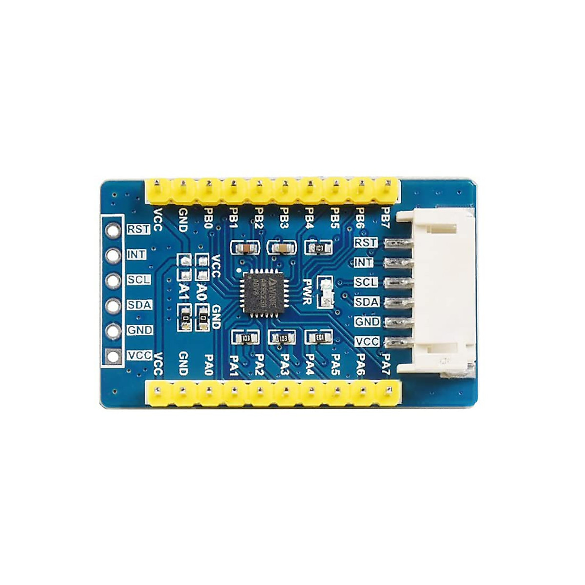 Coolwell AW9523B IO Expansion Board, Expanding Up to 64 I/O Ports, I2C InterfaceAllows Using 4 Expansion Boards at The Same Time