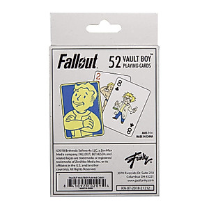 Fallout Playing Cards Deck - Depicting Your Favorite Vault Boy Perks from The Video Game - Full 52 Card Deck