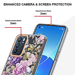 Compatible with Oppo Reno6 Pro 5G Case Cover,Compatible with Oppo Reno 6 Pro 5G for Mobile Phone TPU Case Cover ZMD