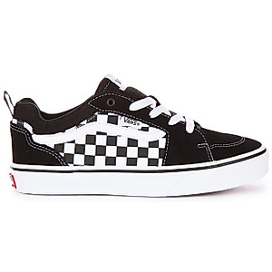 Vans YT Filmore Sneaker, Checkerboard Black White, 4 US Unisex Big Kid