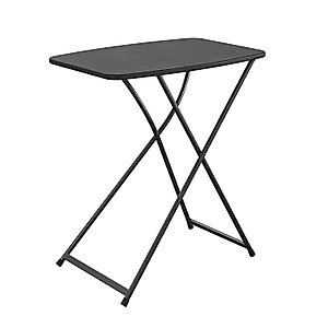 COSCO Multi-Purpose, Adjustable Height Personal Folding Activity Table, 1 Pack, Black