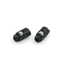 Replacement Rotating Shaft Spindle Hinge Axis for GBA SP for Gameboy Advance SP (2X Black)