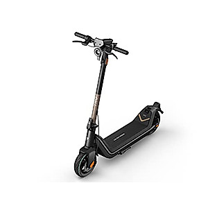 NIU Electric Scooter for Adults - KQi3 Pro with 350W Power, 31 Miles Long Range, Max Speed 20MPH, Wider Deck, Triple Braking System, 9.5'' Tubeless Fat Tires, Portable & Folding, UL Certified