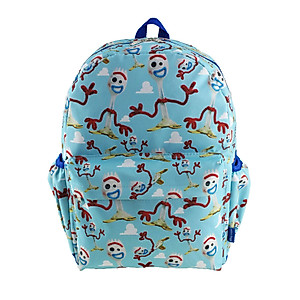 Toy Story 4 - Forky 16 inch All Over Print Deluxe Backpack With Laptop Compartment