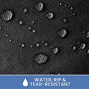 Black Garment Bag for Travel and Storage with Zipper for Suits Tuxedos Dresses and Coats 24 inch x 54 inch