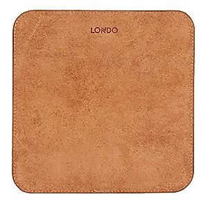 Londo Top Grain Leather Mousepad with Wrist Rest