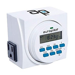 Dual Outlet Digital Timr
