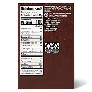 Good & Gather Double Chocolate Hot Cocoa Mix! Double Chocolate Flavored Hot Cocoa! Made With Premium Cocoa For A Rich And Satisfying Taste! Choose Your Flavor! (Double Chocolate)