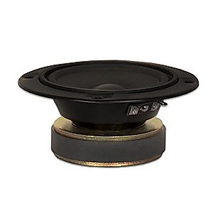 Goldwood Sound 120 Watt 8ohm Poly Mica 5" Speaker Midrange Black (GM-85/8)